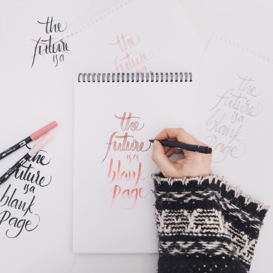 Lettering – Hur jag lärt mig rita bokstäver - Elin Kero